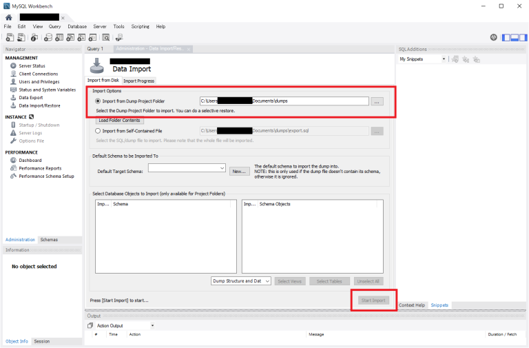 Mysql Workbenchのエクスポート・インポート手順｜macoblog 